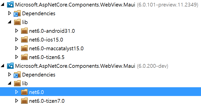 An default Blazor template application has a crash occurred. · Issue #139 · Samsung/Tizen.NET ...