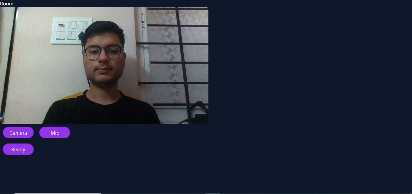 GitHub - DakshSahani/Video-chatt-app: It uses WebRTC to establish peer-to-peer network and allow ...