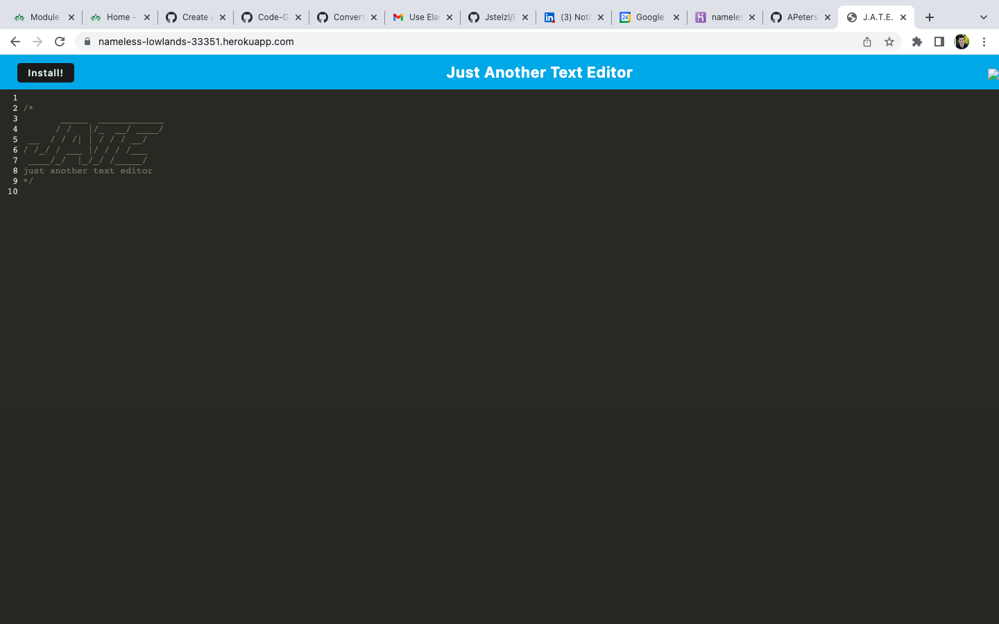 GitHub - Jstelzl/Code-Geek: A simple text editor for coding enthusiasts