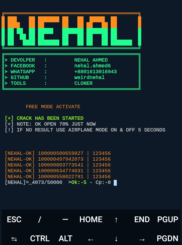 GitHub - weirdnehal/DARK-CLONER: THIS IS RANDOM CLONING TOOL