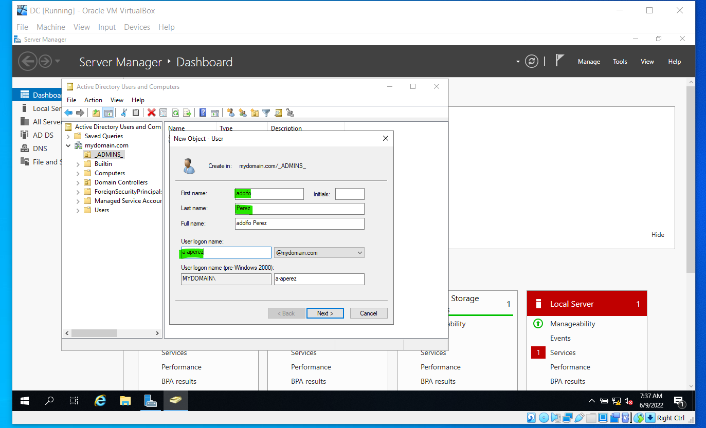 GitHub - AdolfoP77/ActiveDirectoryLab