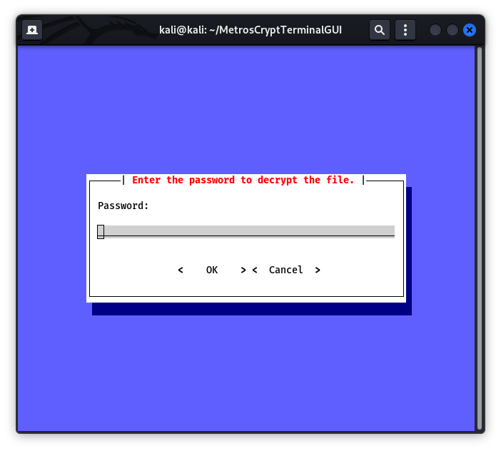 GitHub - m3tros/MetrosCryptTerminalGUI
