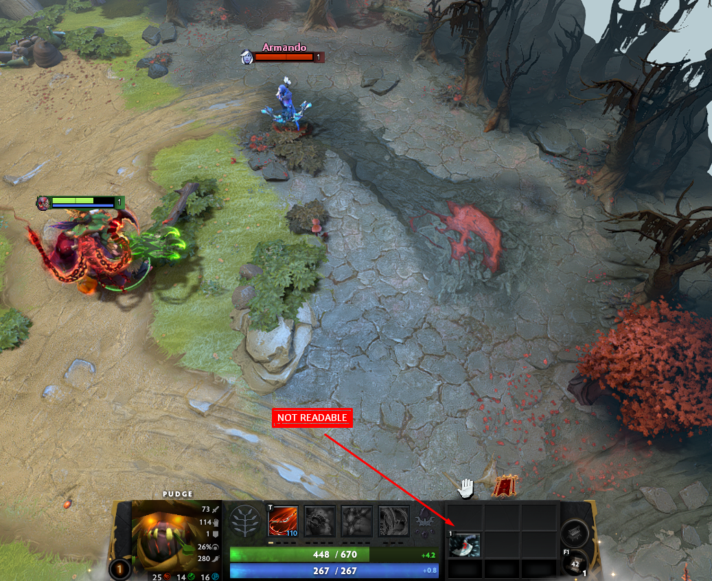 Blink Dagger cooldown text is colored RED and is unreadable! · Issue #8177 · ValveSoftware/Dota2 ...