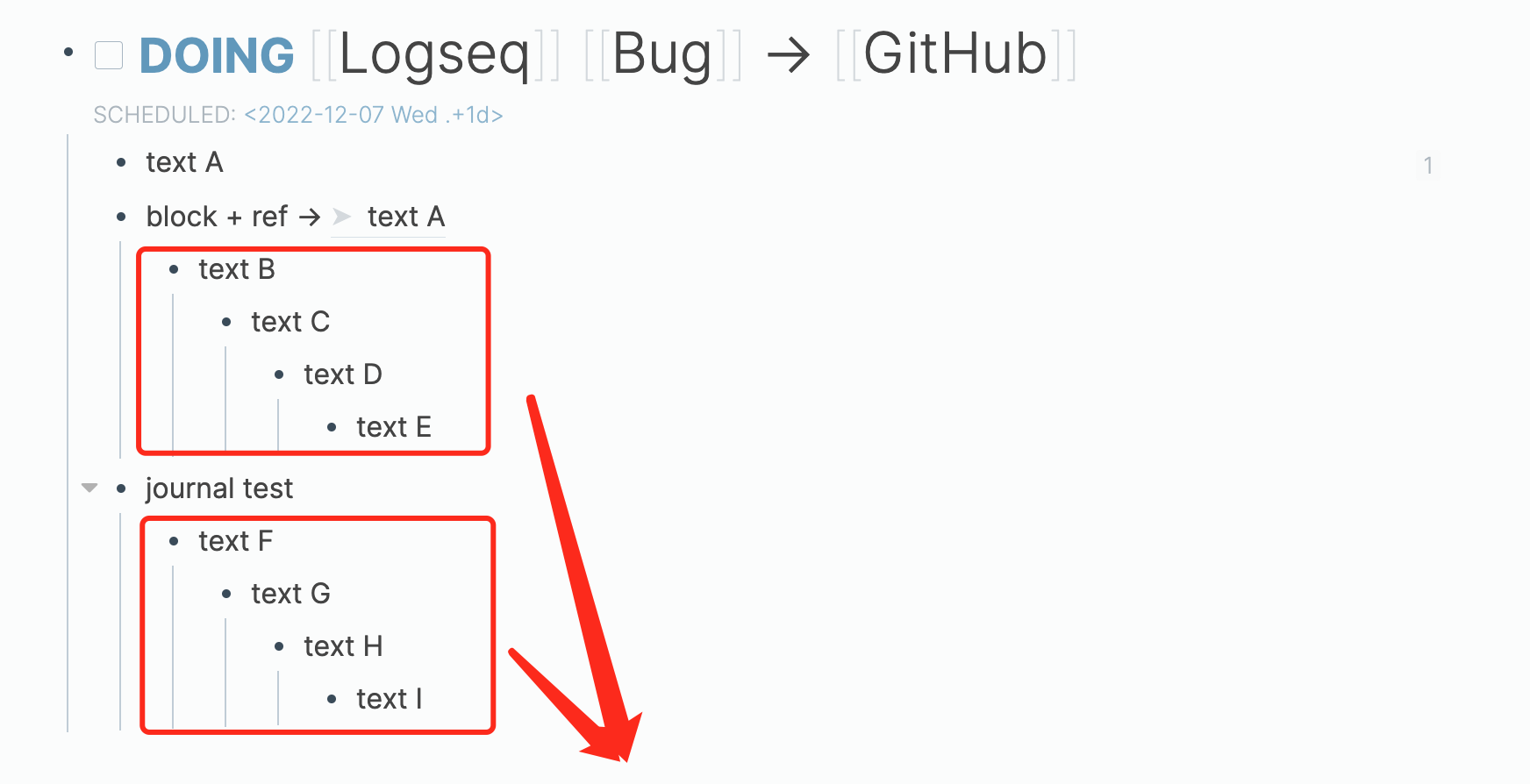 The references-blocks module cannot be expanded · Issue #7623 · logseq/logseq · GitHub