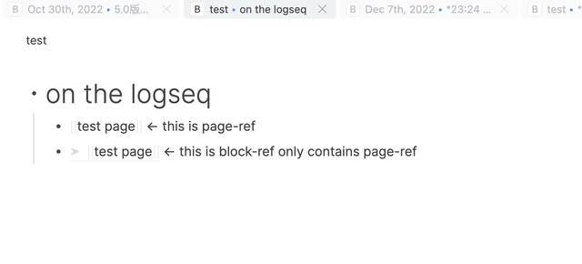 When The Block Ref Only Contains Page Ref Click Jump Logic Error · Issue 7673 · Logseqlogseq 