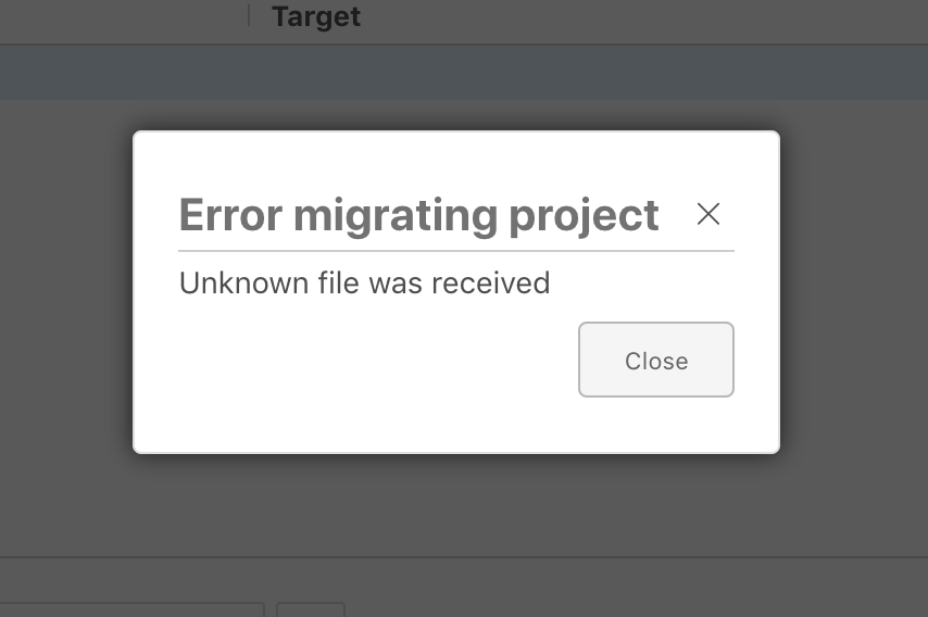 Fail To Open An Exist Project Which Is Saved Before By Selenium Ide