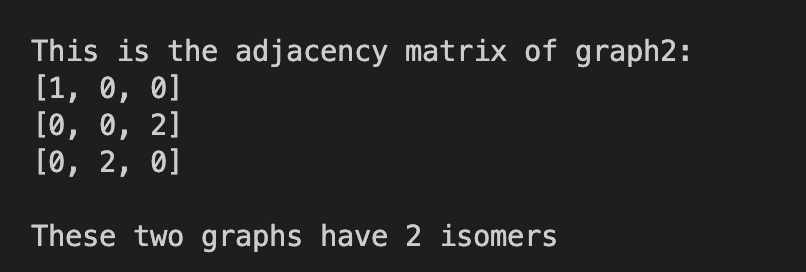 GitHub - mfkimbell/is-matrix-isomer: Determines if two graphs are isomers of one another.