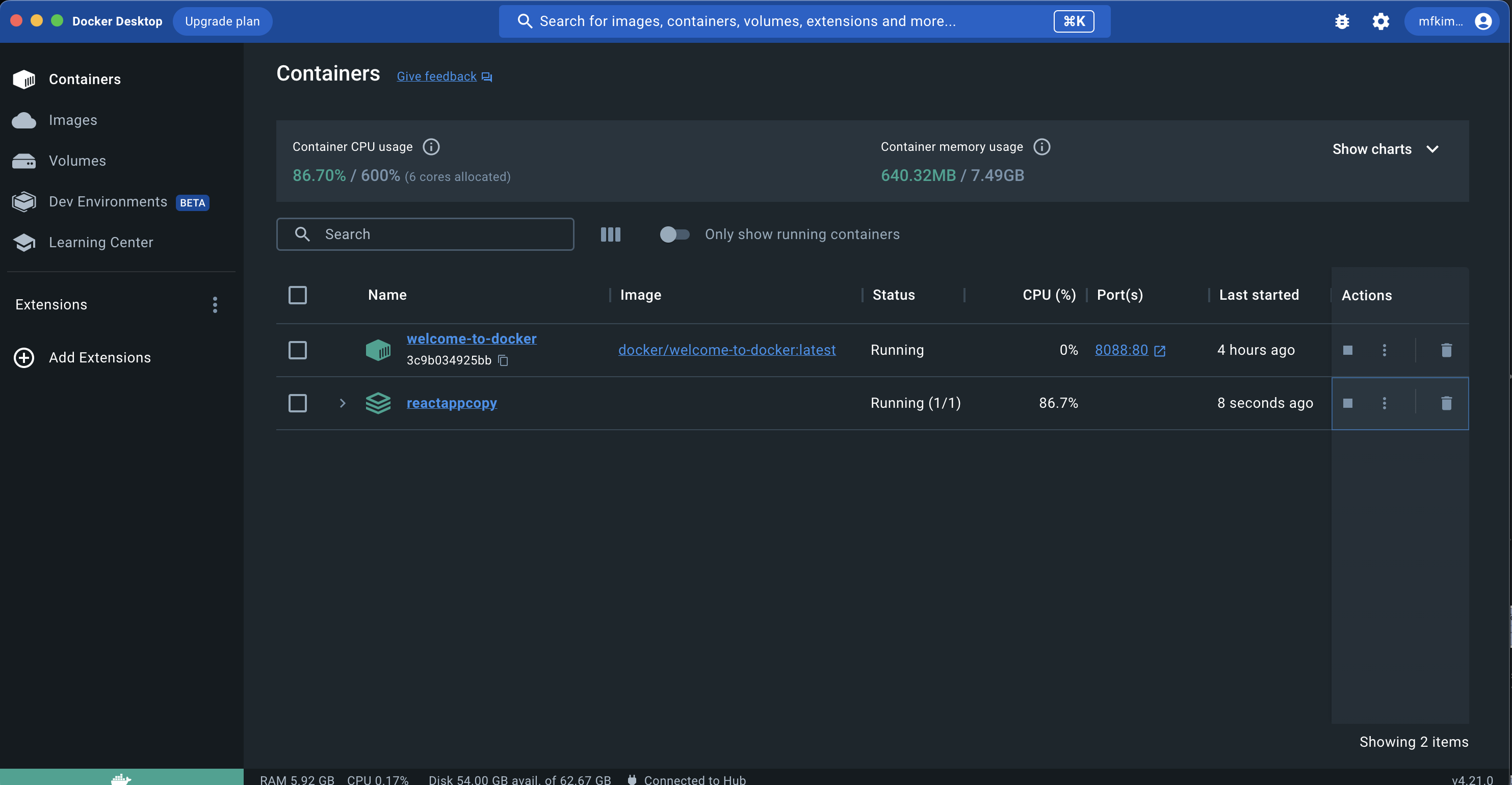Github Mfkimbellreact Docker Todo List Basic Todo List Implemented