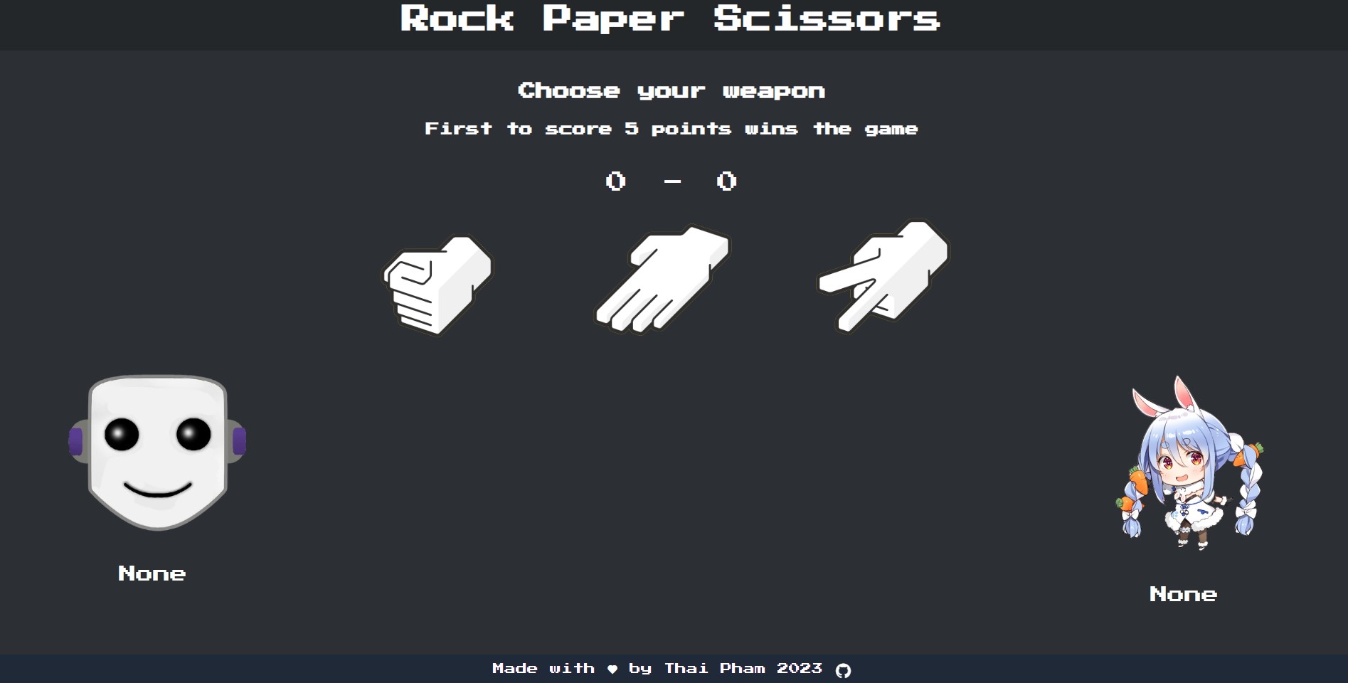 GitHub - thaph03/Rock-Paper-Scissors