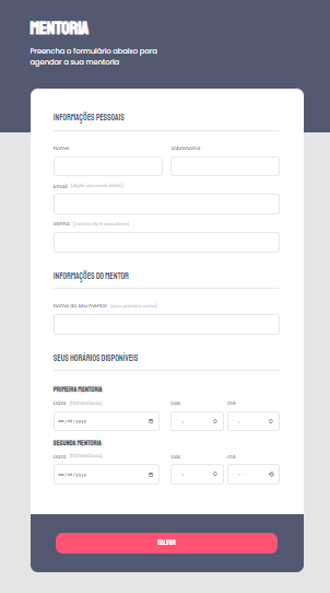 GitHub - PauloChequetti/Form-Mentoria: Recriação de Formulário c/ Figma