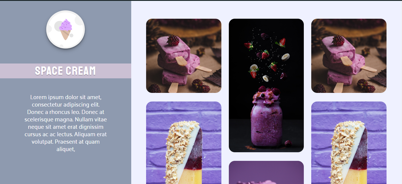 GitHub - PauloChequetti/Space-Cream: Desafio Space Cream responsividade ...