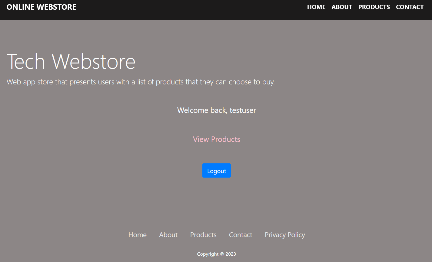 GitHub - Vurnex/tech-webstore: Project to create an online webstore that sells common tech products.