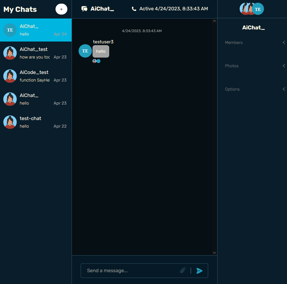 GitHub - vlantonakos/Chat-App: Vite + React CHAT APP using OPEN AI