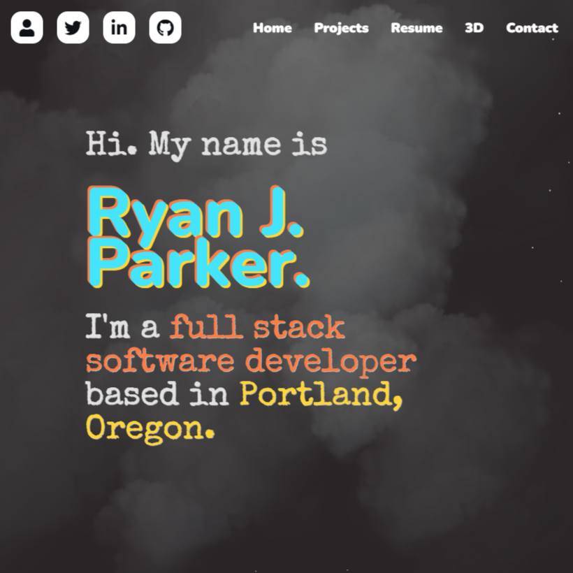 GitHub - ryan-j-parker/portfolio-sandbox: Code repository for my personal software engineering ...