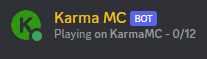 GitHub - KawaiiBunga/Karma-Communities-Server-Status-Discord-Bot: This lightweight bot uses ...