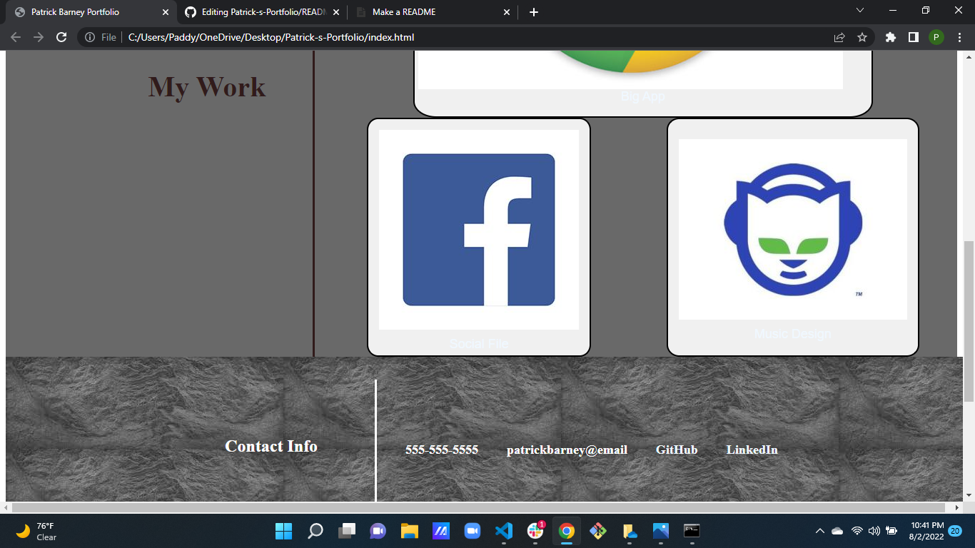 GitHub - paddybarn/Patrick-Barney-Portfolio