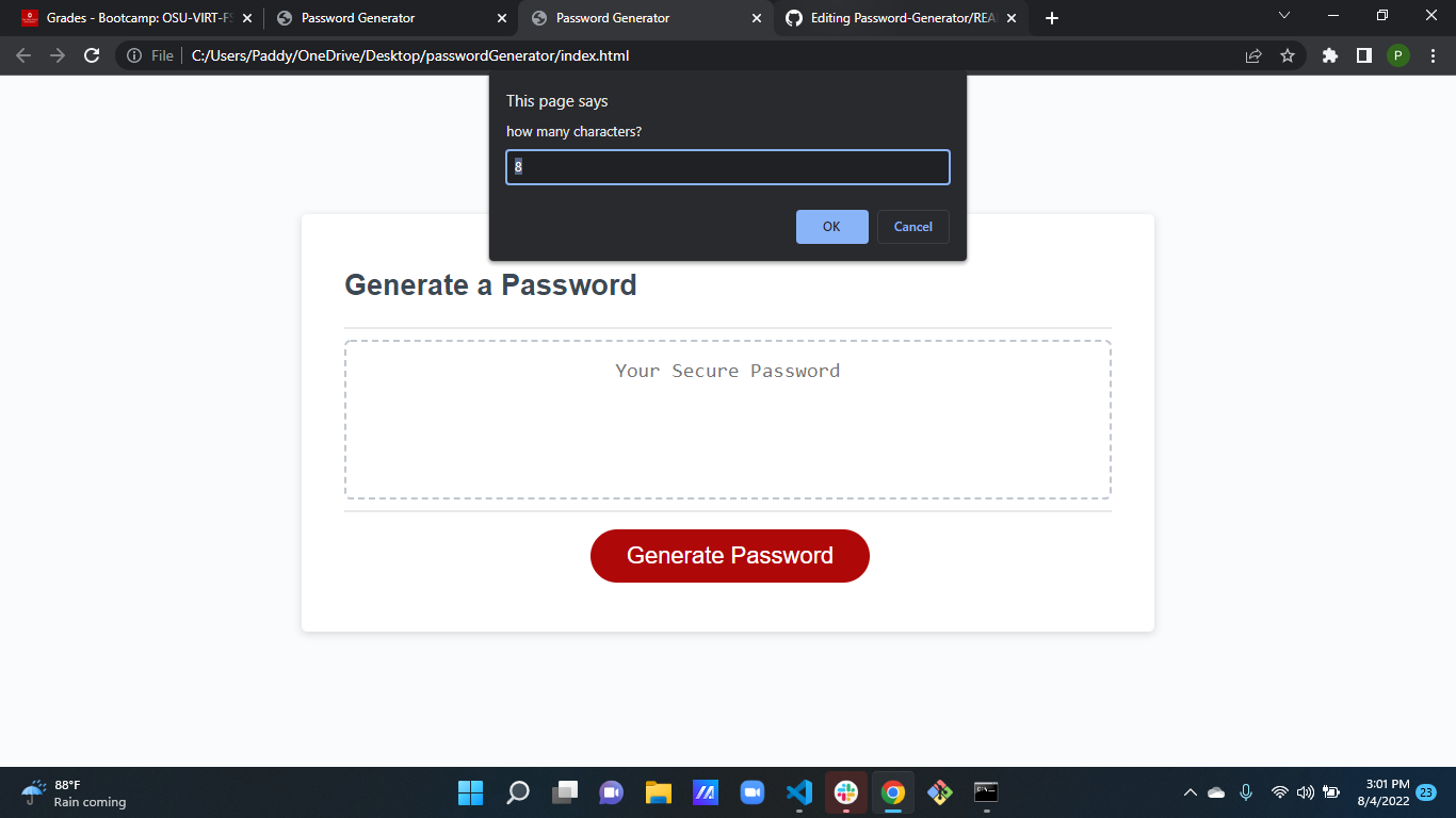 GitHub - paddybarn/Password-Generator
