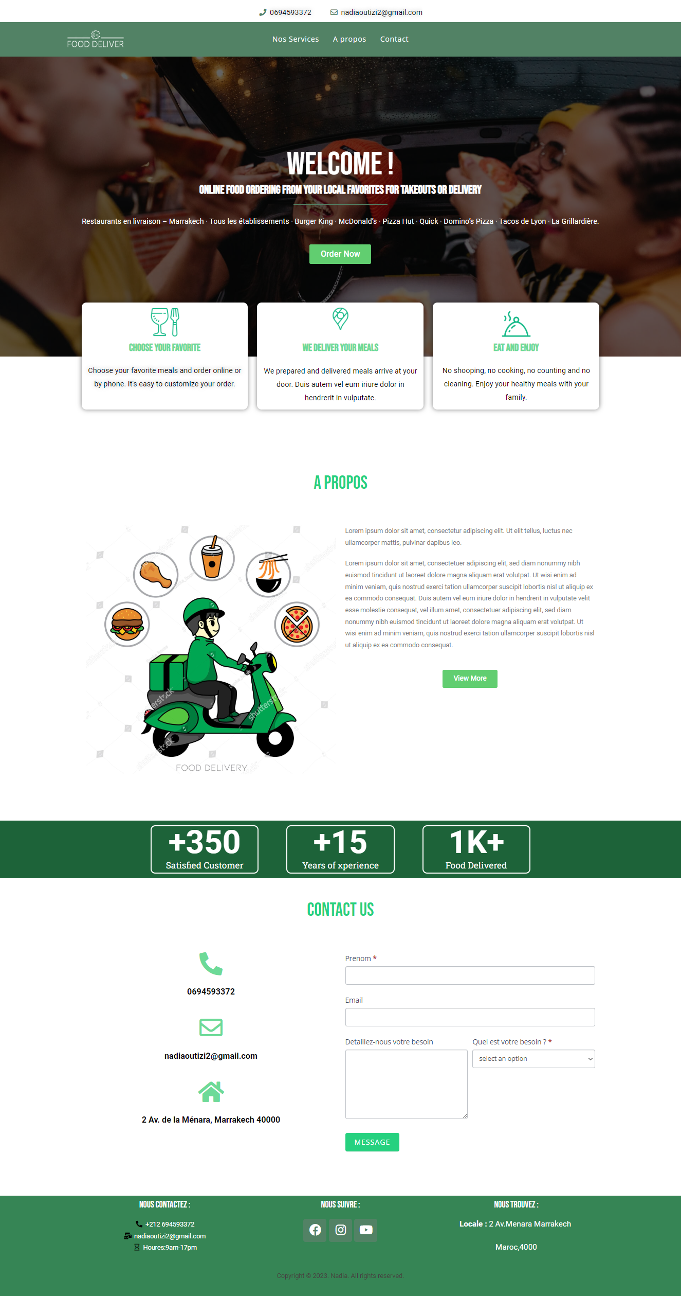 GitHub - NadiaOutizi/vitrine: this is a small static wordpress vitrine website