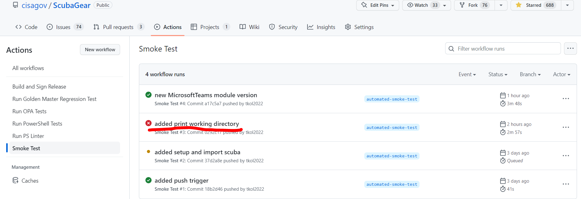 Setup.ps1 fails because of a MicrosoftTeams dependency problem · Issue #176 · cisagov/ScubaGear ...