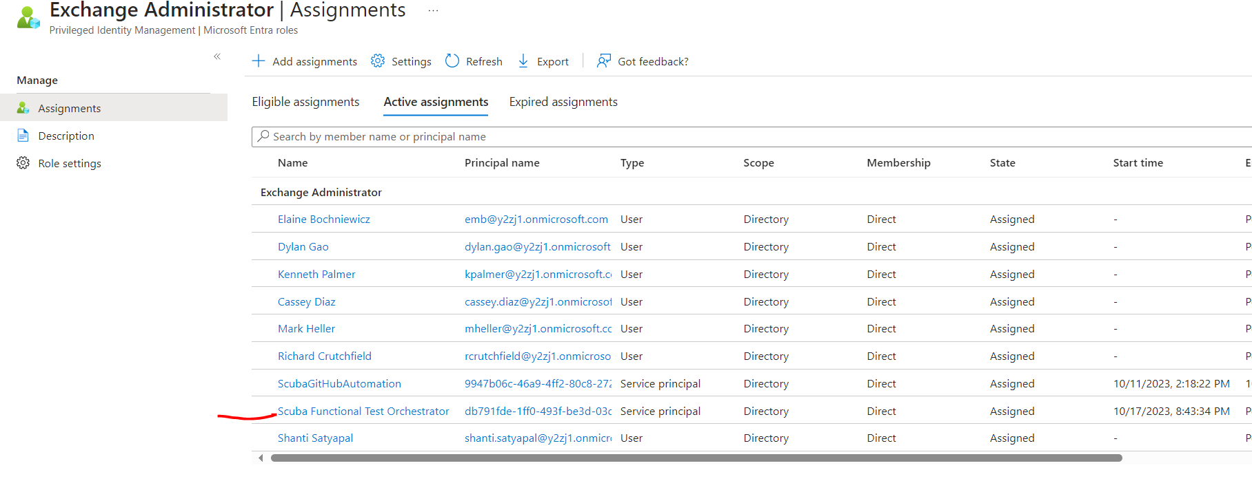 How to setup the permissions required to execute the automated ...