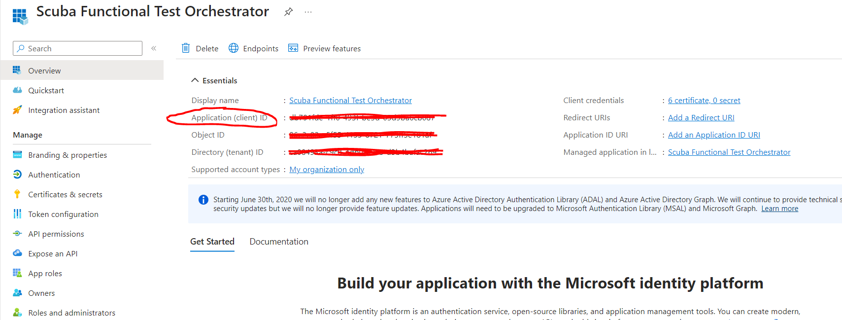 How to setup the permissions required to execute the automated ...