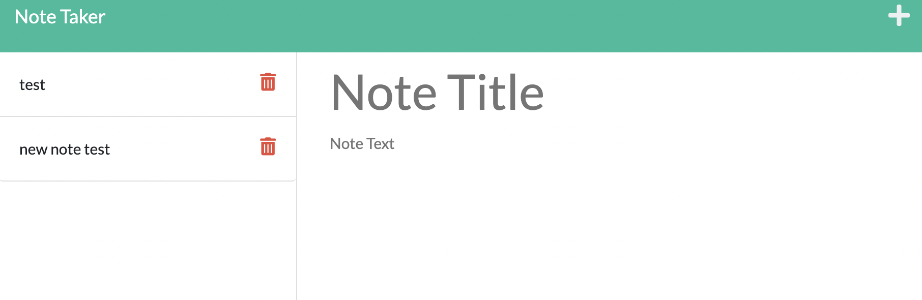 GitHub - devihall/Note-Taker-App