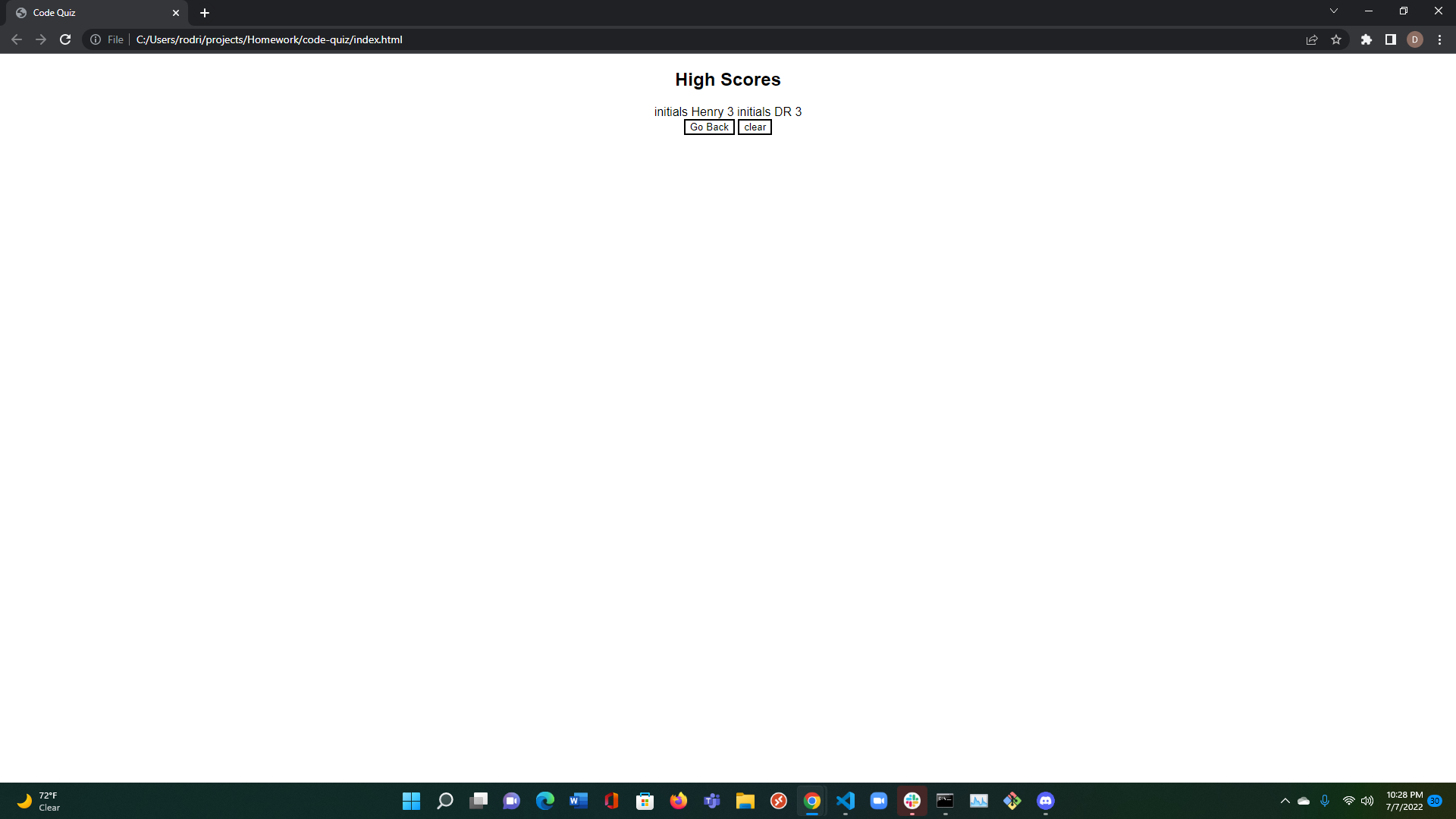 GitHub - Dante6997/code-quiz