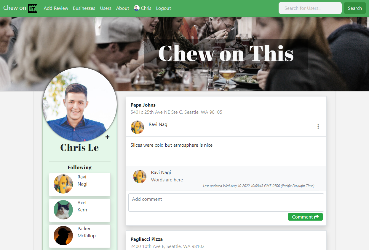 GitHub - pem2k/Chew-on-it