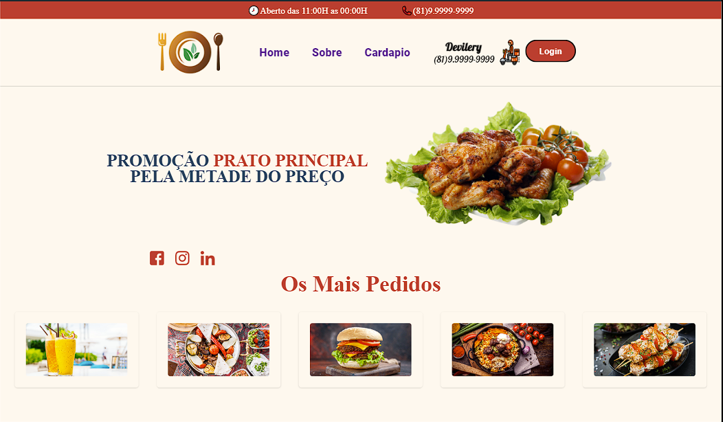 GitHub - DavidTMaciel/Site---Fog-o-de-Casa: Site de um restaurante, desenvolvido em React Js.