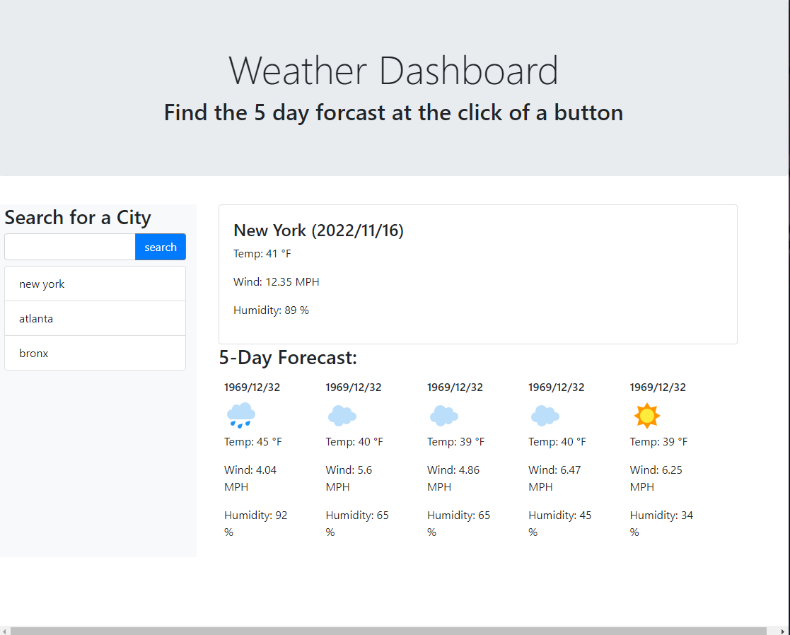 GitHub - boddiegoat7/weather-dashboard-2.0