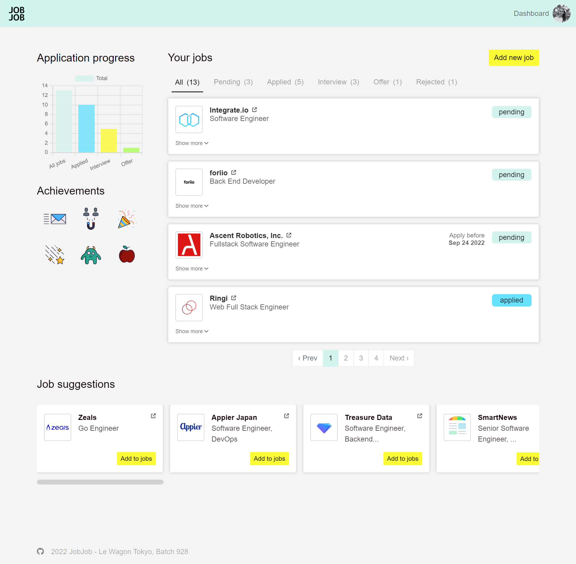 GitHub - lw-a/job-tracking-app: A job application management app.