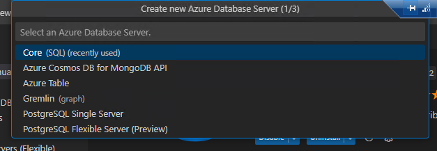 The Input Box Is Not Focused When Creating A Database Account · Issue 2072 · Microsoftvscode