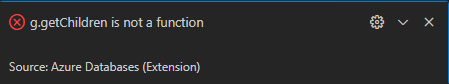 An error occurs when executing command "Core (SQL): Create Document..." from Command Palette ...