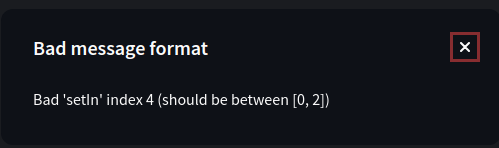 Bad message format error when using containers · Issue #6969 · streamlit/streamlit · GitHub