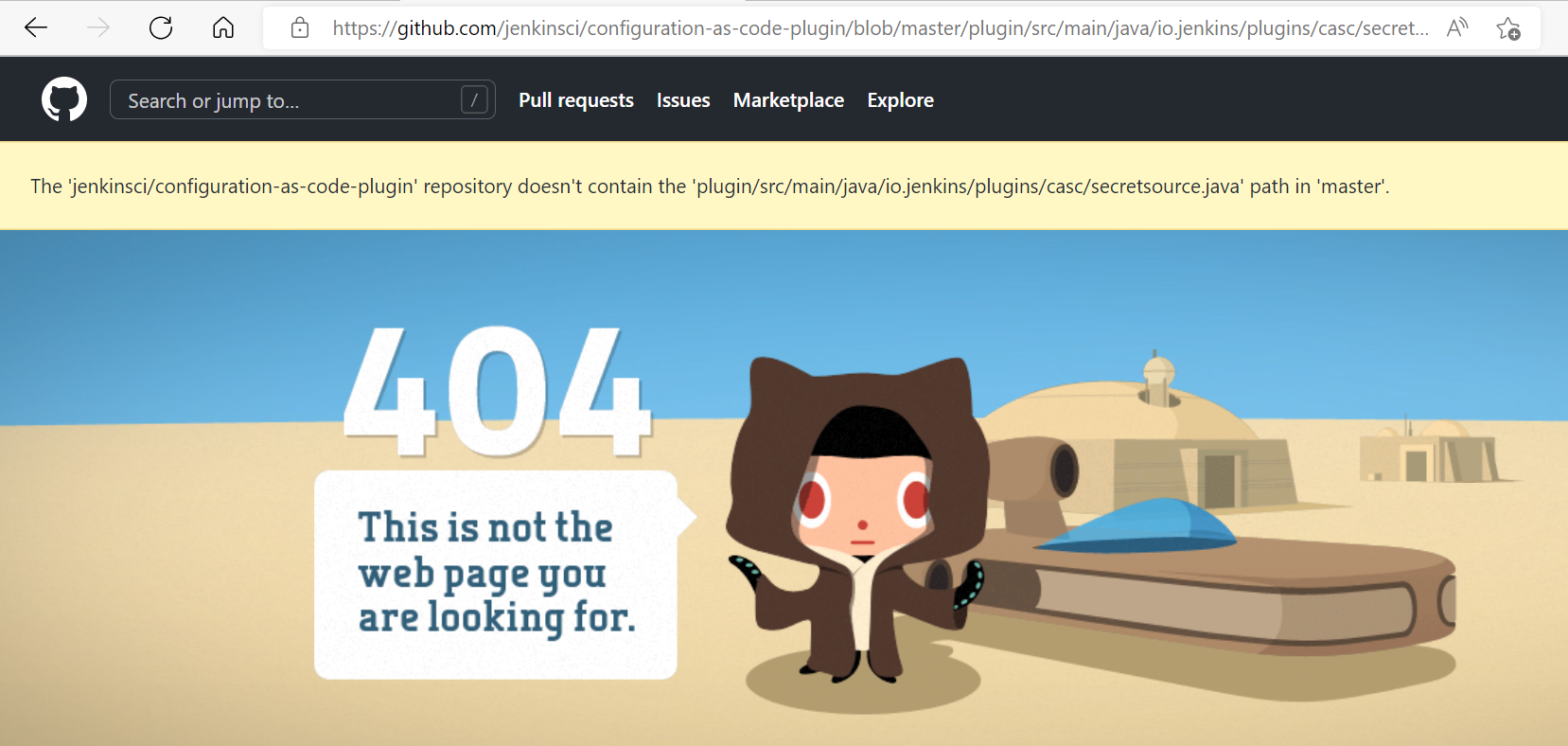 Implementation Md Having Broken Link · Issue 2145 · Jenkinsci Configuration As Code Plugin · Github