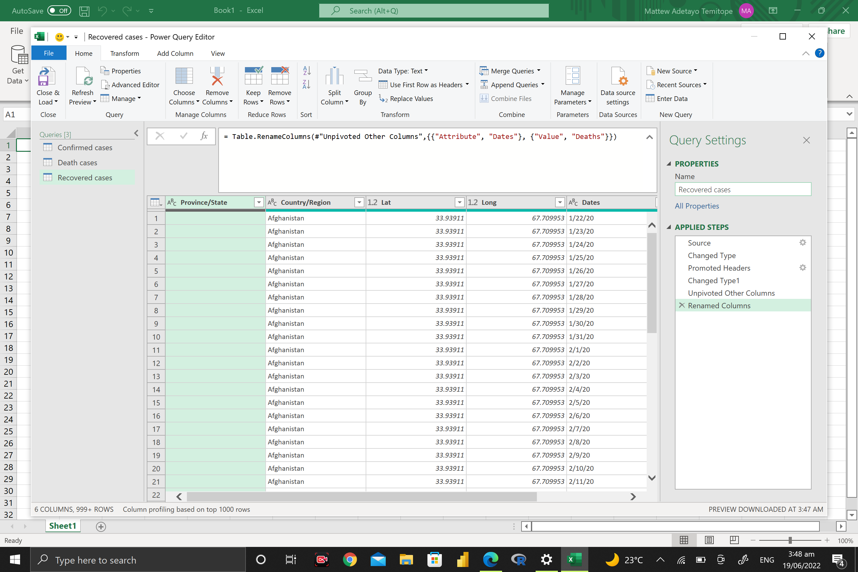 GitHub - MRALYTICS/Covid19
