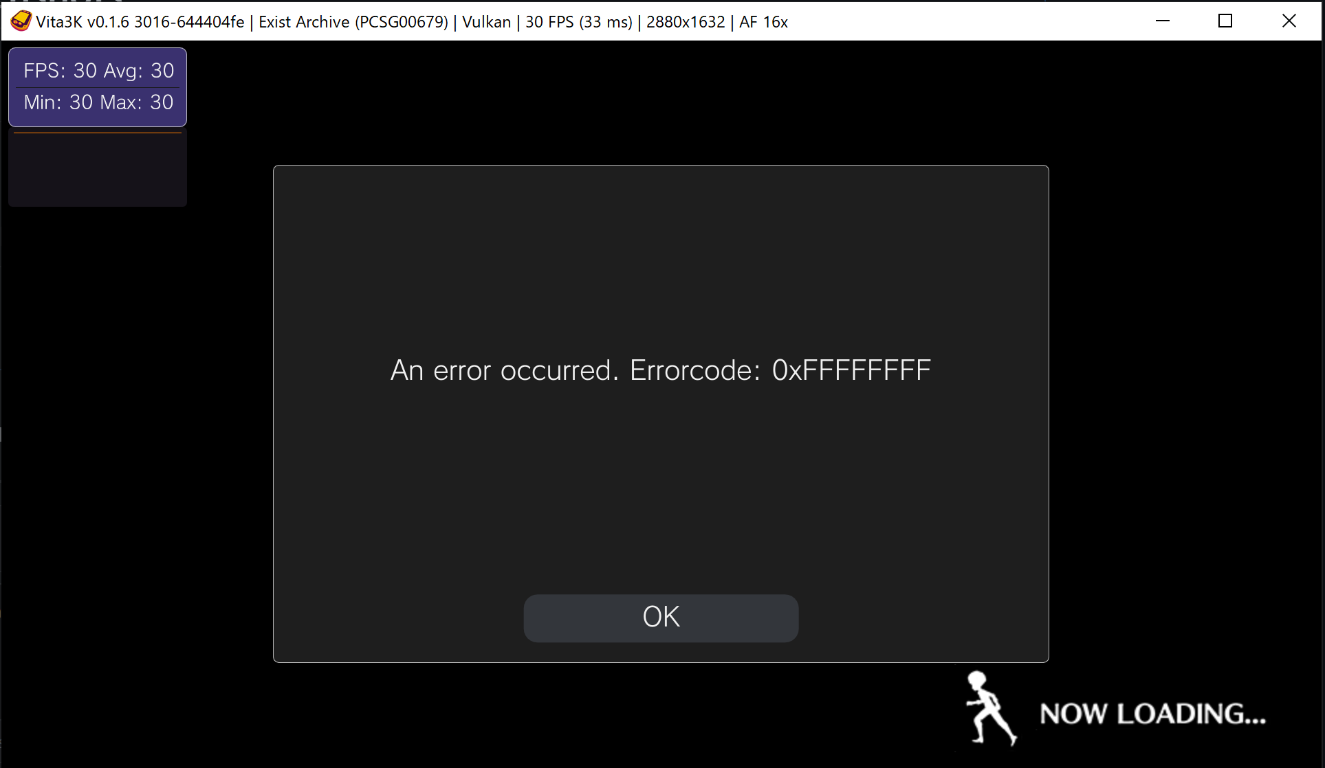 Exist Archive [PCSG00679] · Issue #955 · Vita3K/compatibility · GitHub