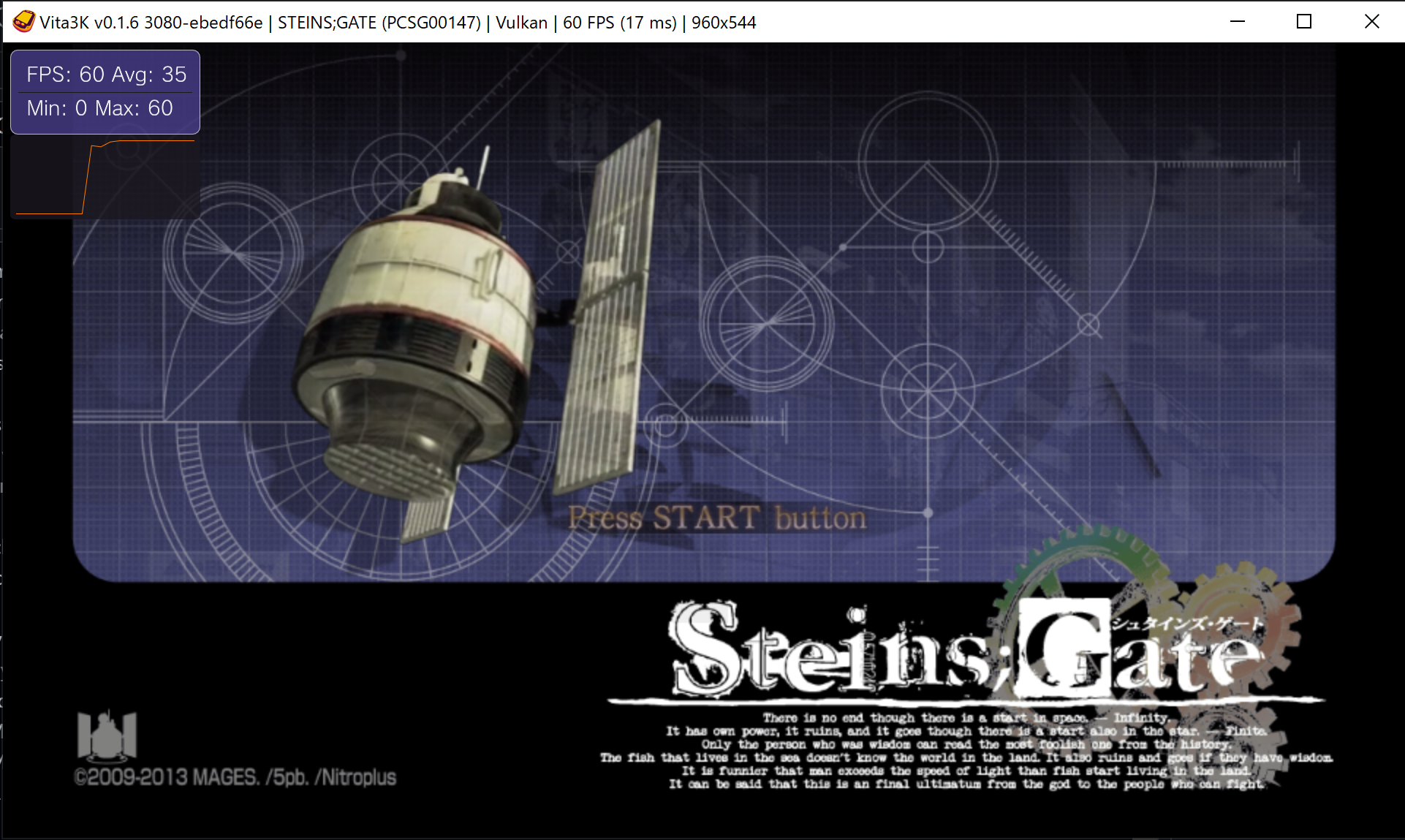 STEINS;GATE [PCSG00147] · Issue #1392 · Vita3K/compatibility · GitHub