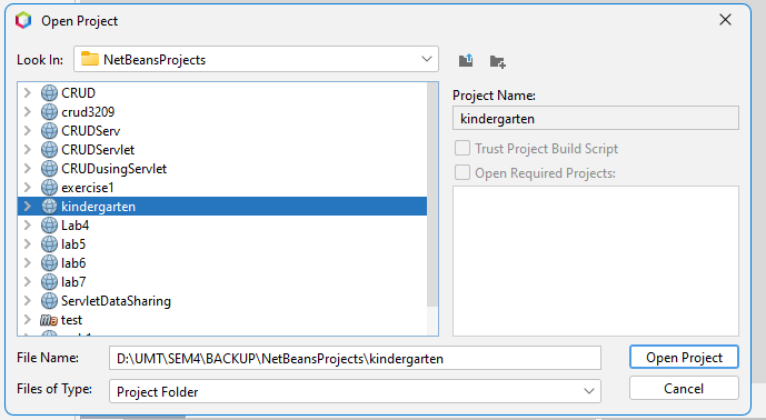 project tree not showing up on project window · Issue #4208 · apache/netbeans · GitHub