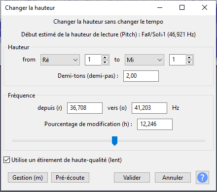 Tune up or down video by semitone · Issue #8099 · TeamNewPipe/NewPipe · GitHub