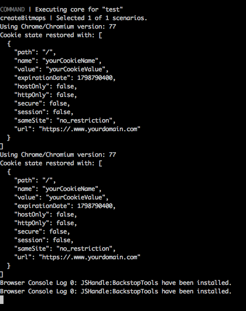 Using Readyevent on scenario halts execution of BackstopJS · Issue #1069 · garris/BackstopJS ...