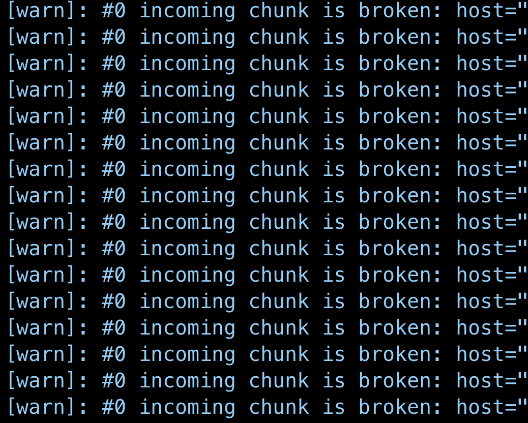 Fluent Bit to Fluentd forwarding issue with Loki plugin · Issue #10254 · grafana/loki · GitHub