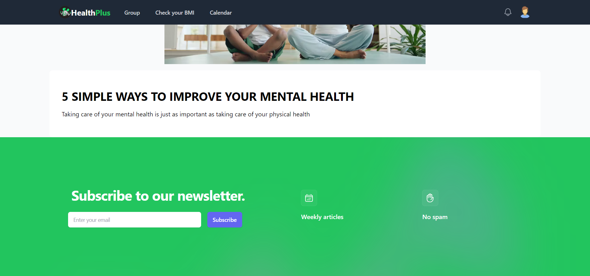GitHub - AyushiVashisth/maidful-movement: This health and wellness web platform offers users a ...