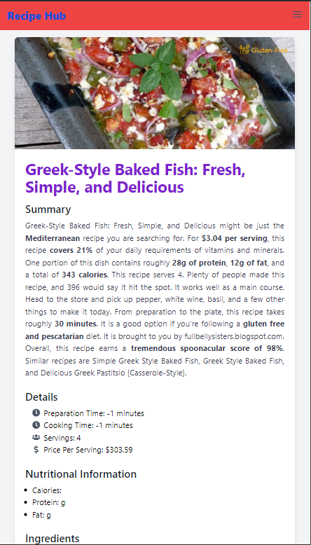 GitHub - AyushiVashisth/webledger-assignment: Create an interactive recipe application as a full ...