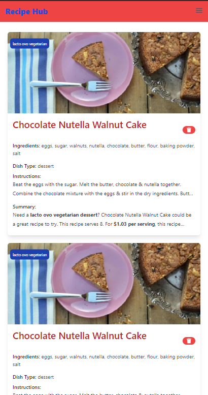 GitHub - AyushiVashisth/webledger-assignment: Create an interactive recipe application as a full ...