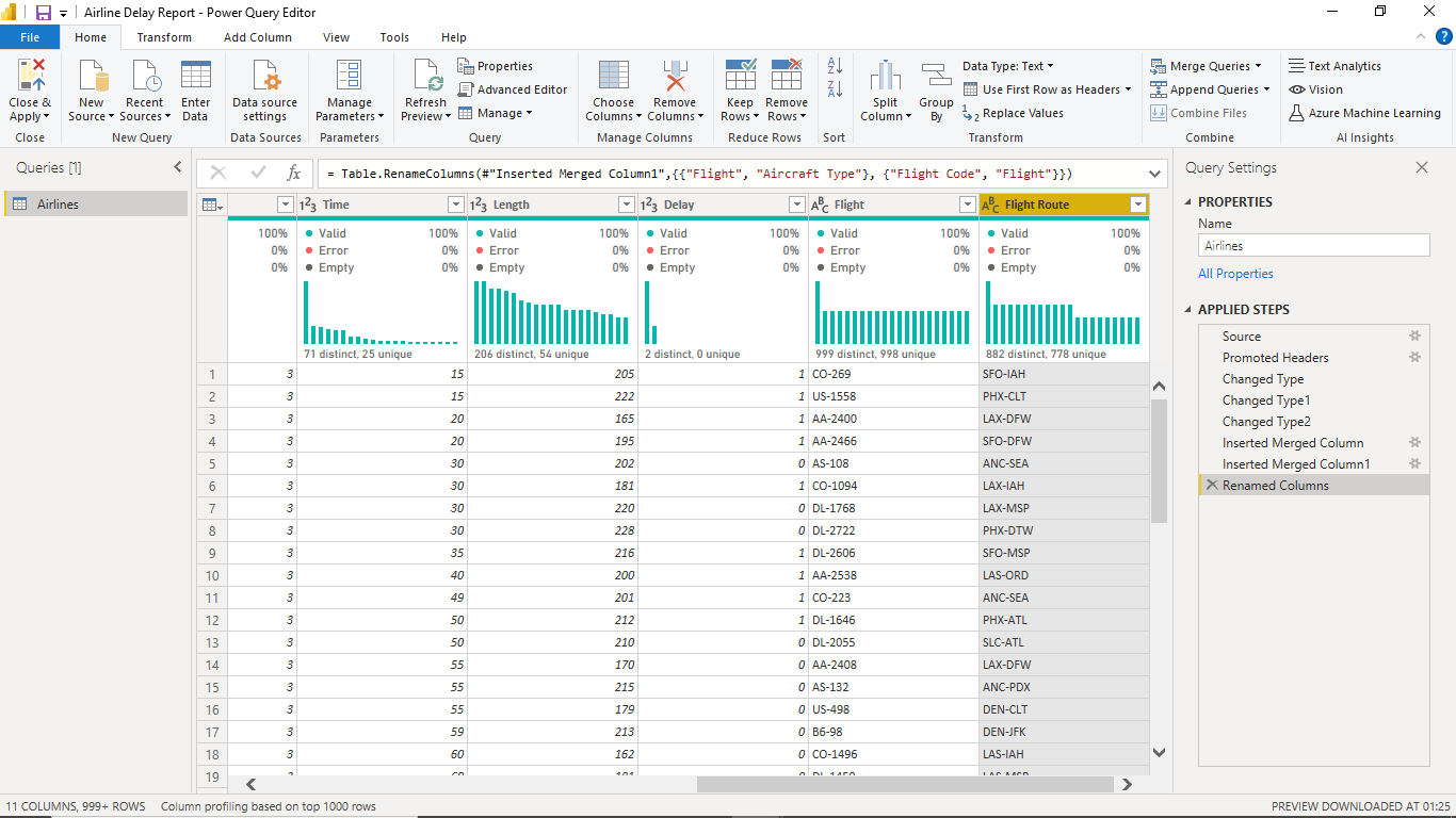 GitHub - Mayretai/Airline-Delay-Analysis: Microsoft #30daysoflearning ...
