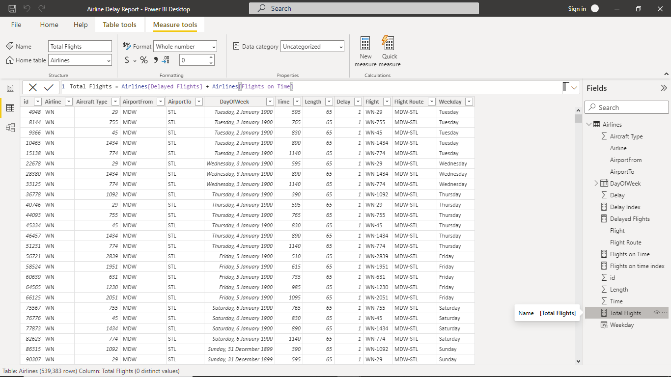 GitHub - Mayretai/Airline-Delay-Analysis: Microsoft #30daysoflearning ...