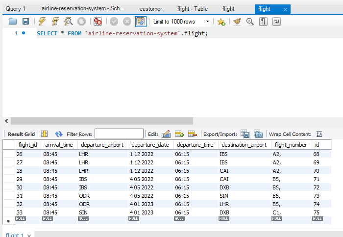 GitHub - KonainB/airline-reservation-system