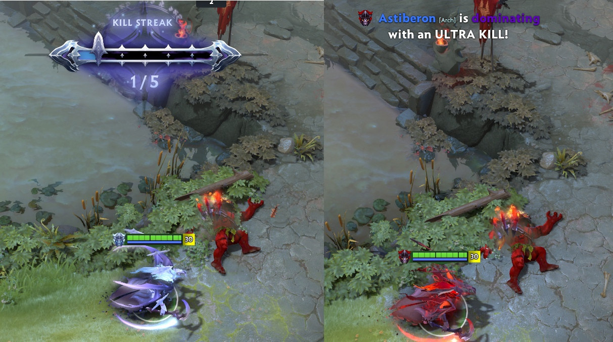 [Spectre] Arcana indicator. There is no indicator if the second(red ...