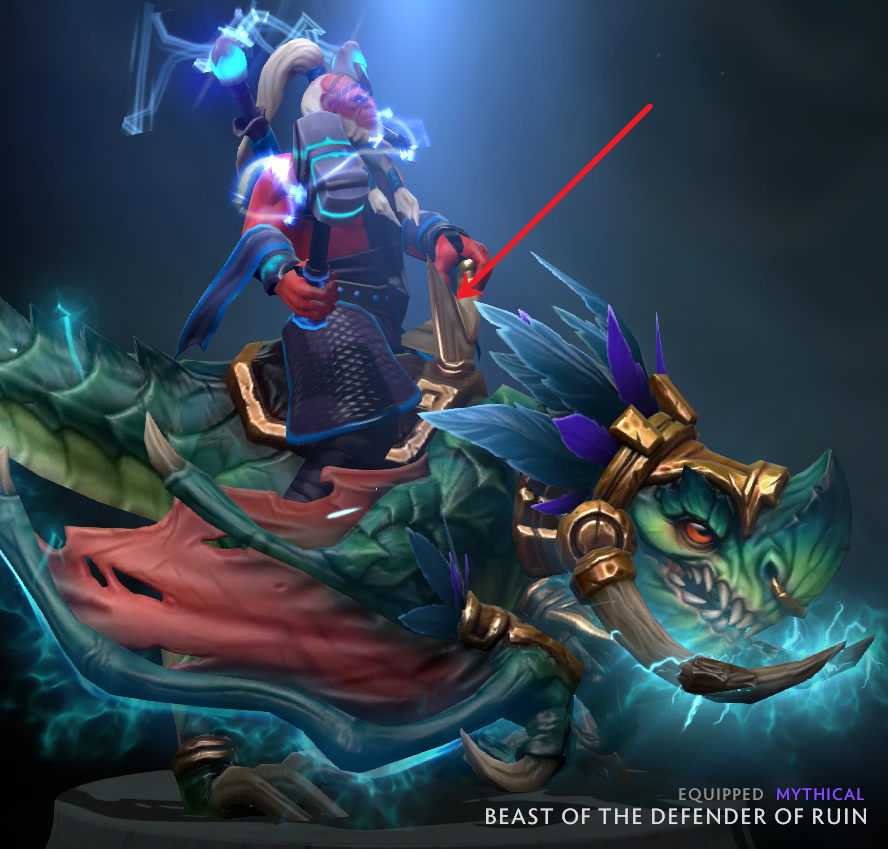 [Disruptor] "Beast of the Defender of Ruin". Handle textures are ...